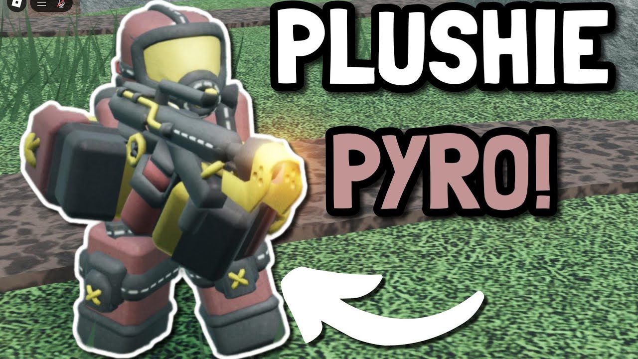 New Plushie Pyromancer Skin SHOWCASE! | Roblox Tower Defense Simulator ...
