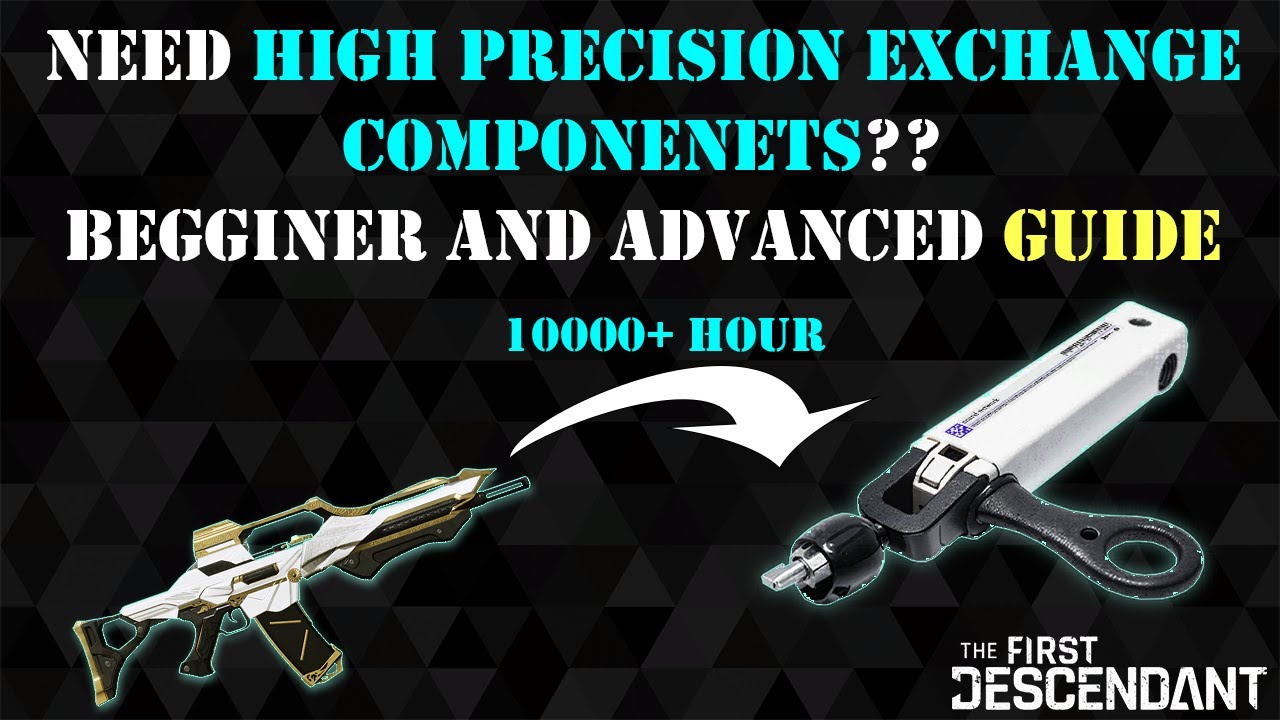 Need More High Precision Exchange Component?? : GUIDE - YouTube