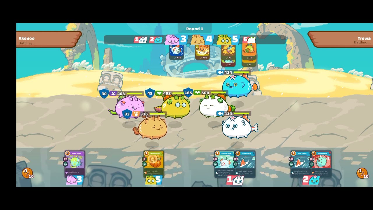 Axie Infinity "Poison Meta" - YouTube
