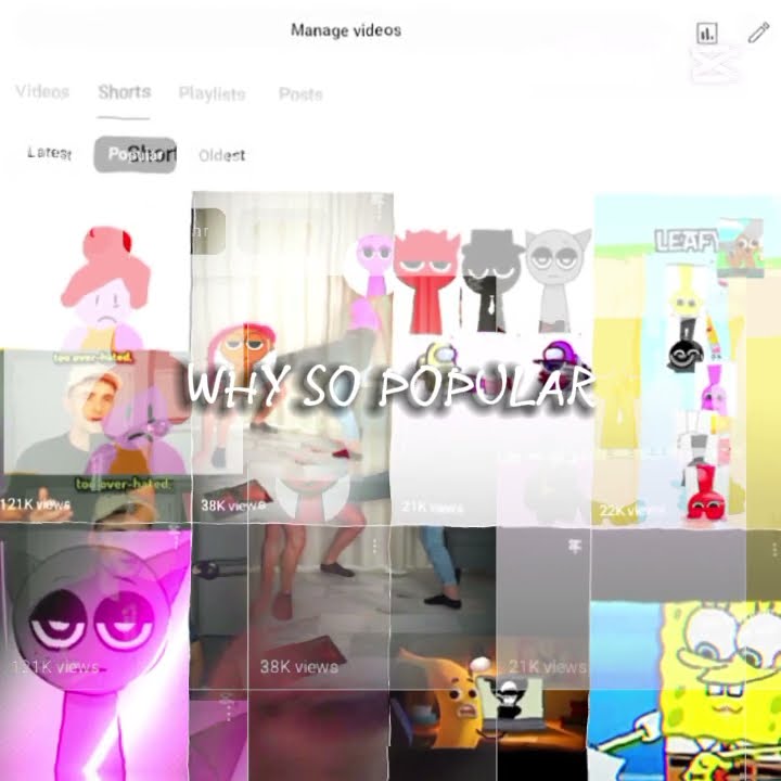 WHY SO POPULAR also idk song - YouTube