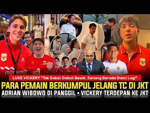 🔴 LANGSUNG BERKUMPUL‼️SERU Detik2 Kedatangan Para Pemain Dari Eropa Disambut, Luke & Adrian Terdepan