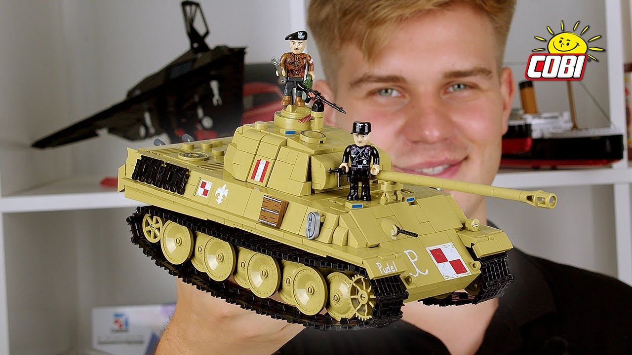 Showcase - Panzer V Panther Ausf. G "Pudel" (COBI-2655) - YouTube