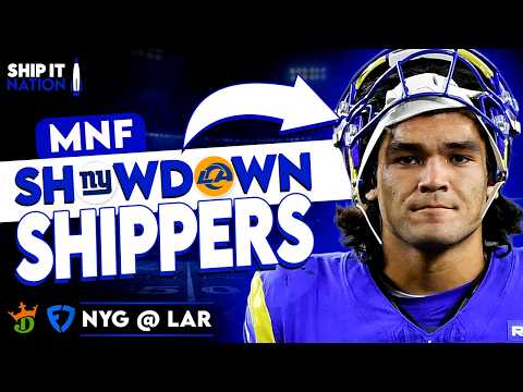 Giants vs Rams - MNF Showdown Shippers | NFL Week 2 | DFS Picks, Plays & Process