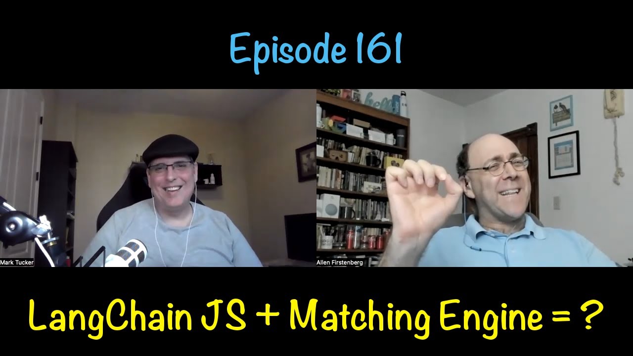 Episode 161 - LangChain JS + Matching Engine = ? - YouTube