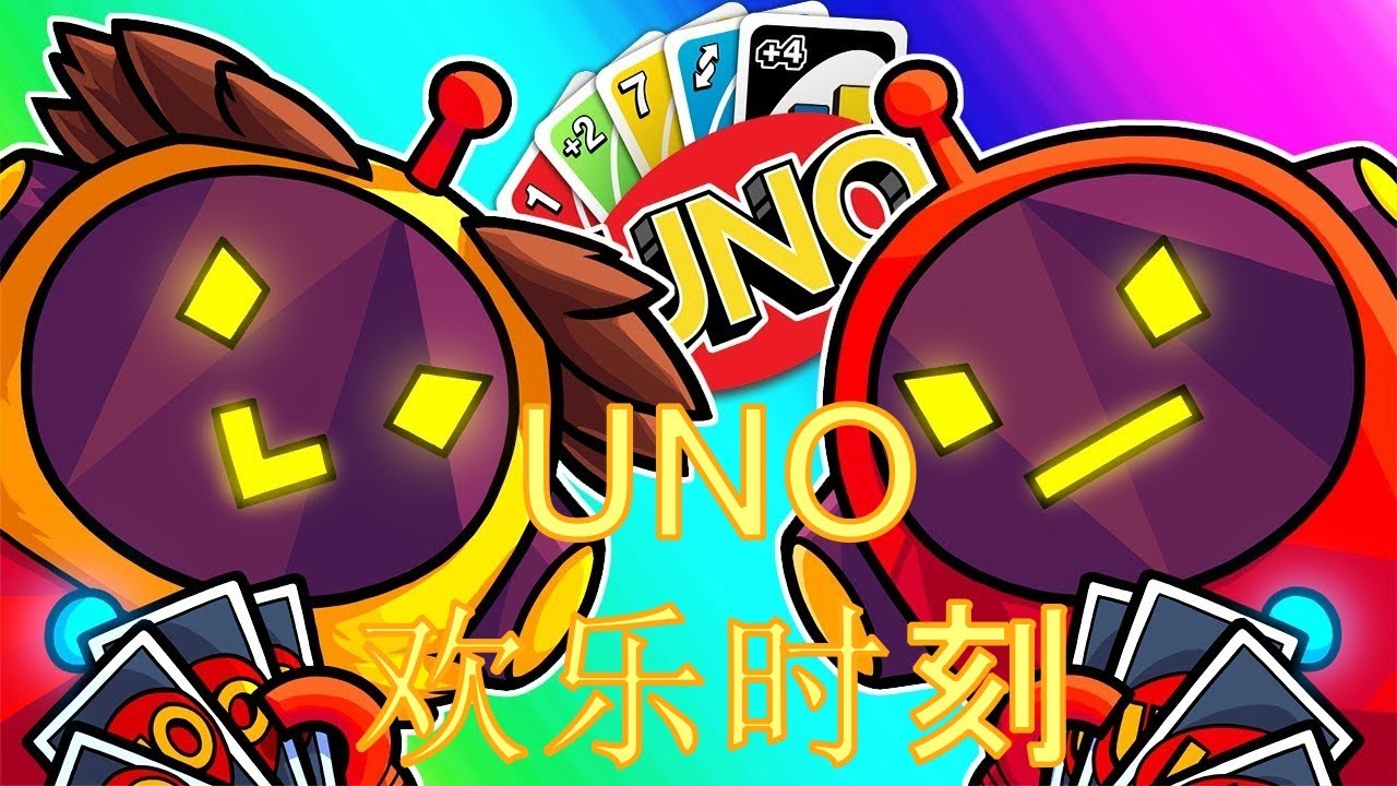 VanossGaming【中文翻译】UNO欢乐时刻 - AI Dusty 对上 Owl Dusty! - YouTube
