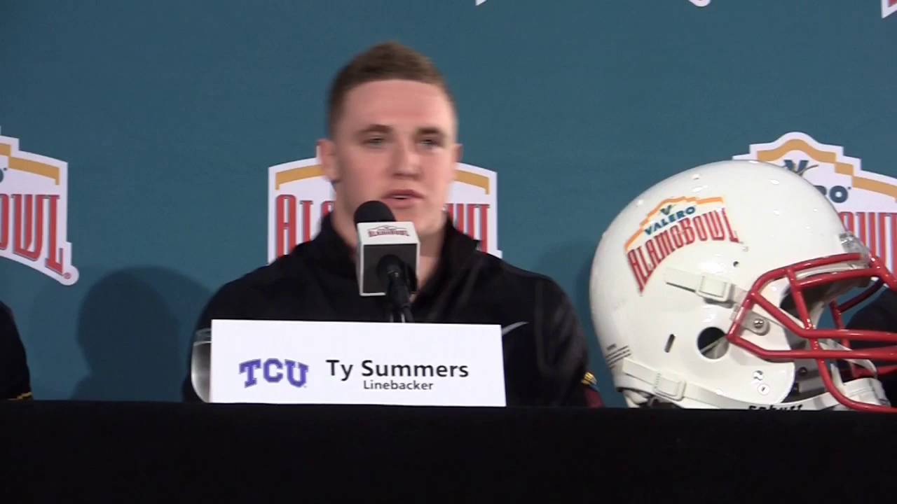 Reflections On TCU LB Ty Summers' Performance Against Baylor - YouTube