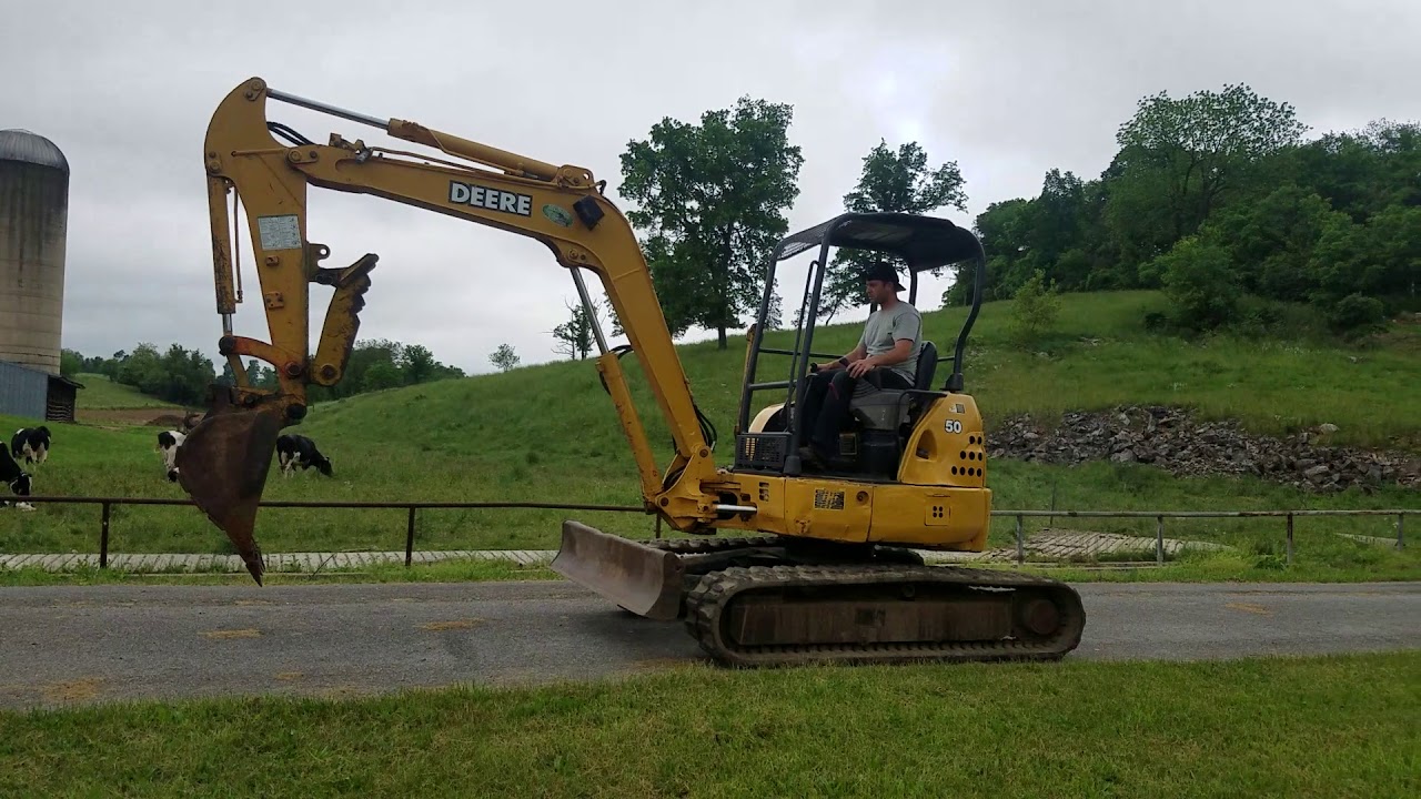 2003 Deere 50C ZTS Mini Excavator For Sale Inspection: Running ...
