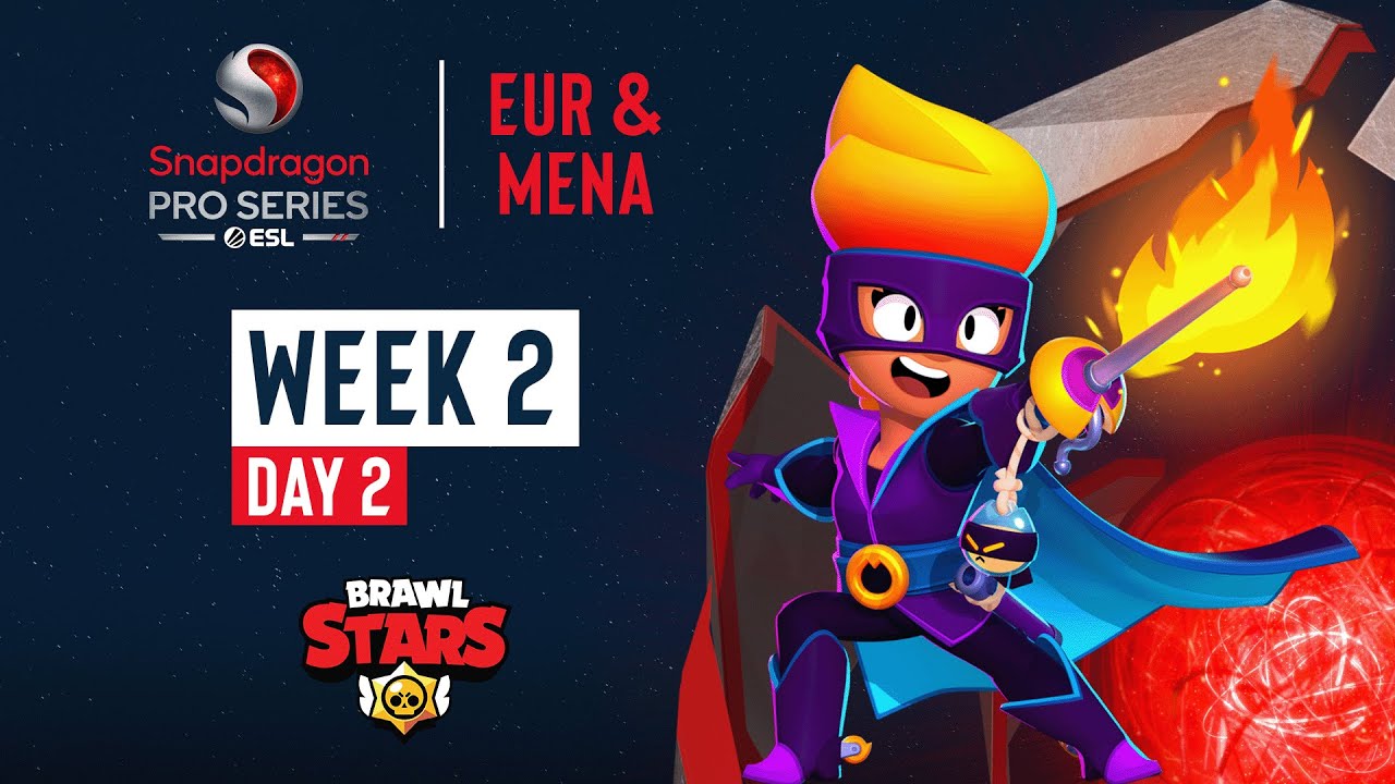 EUR & MENA Brawl Stars | Snapdragon Mobile Challenge | Week 2 Day 2 - YouTube
