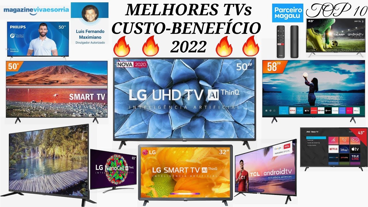 Magazine Luiza - Melhor TV Custo Benefício 2022 - YouTube