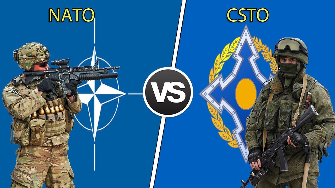 NATO vs CSTO Military Power Comparison 2019 - YouTube