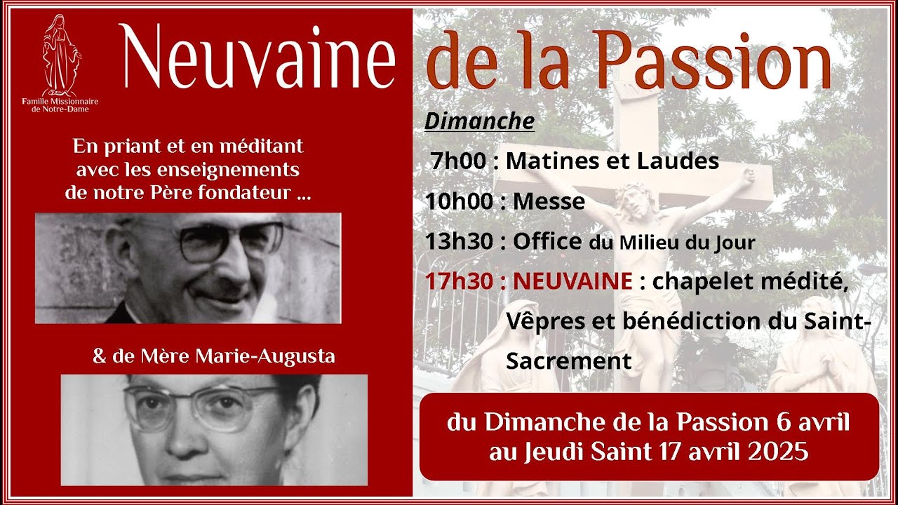 Matines et laudes du dimanche 6 avril 2025 - YouTube
