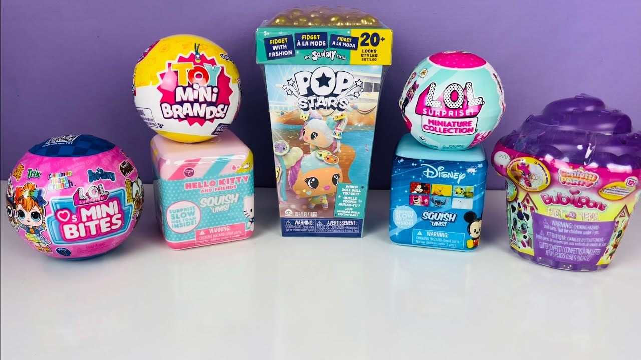 Big toy Unboxings LOL Toys Mini Brands #toys #asmr - YouTube
