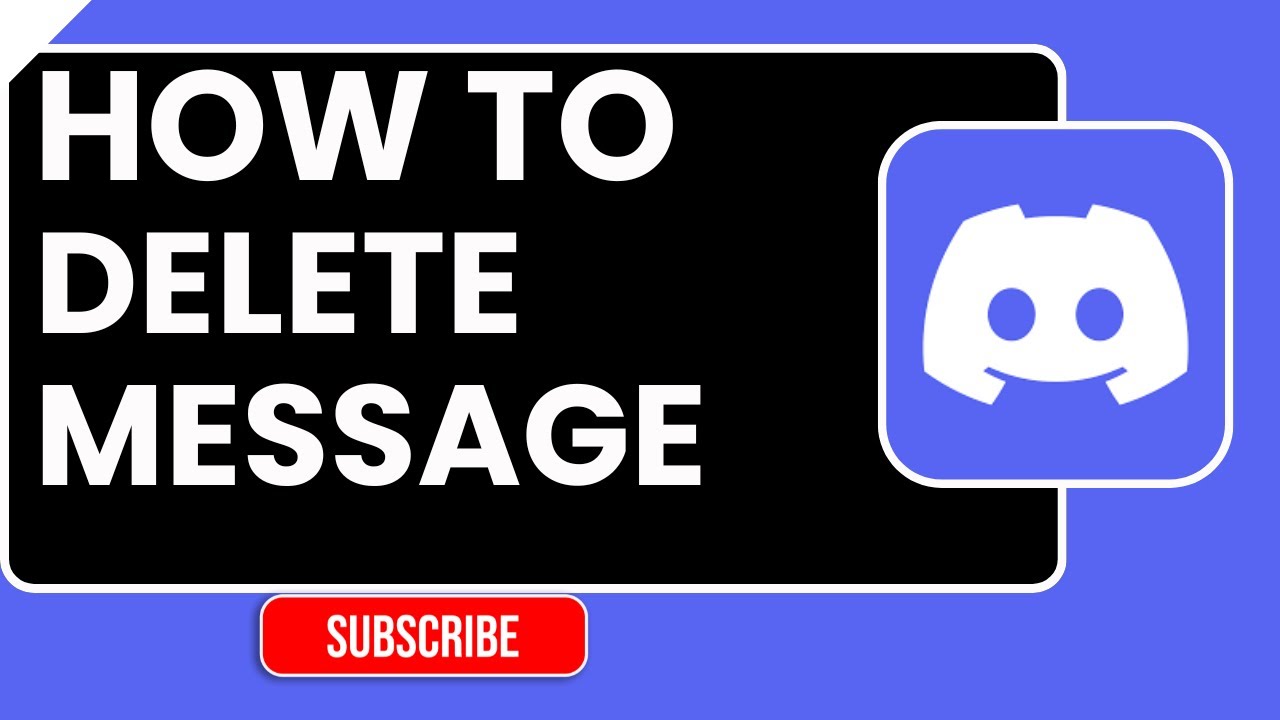 How to Delete Messages on Discord (2026 Guide) | Remove Chats & Clean ...