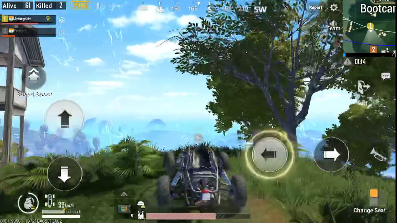 Driving car in a PUBG - YouTube