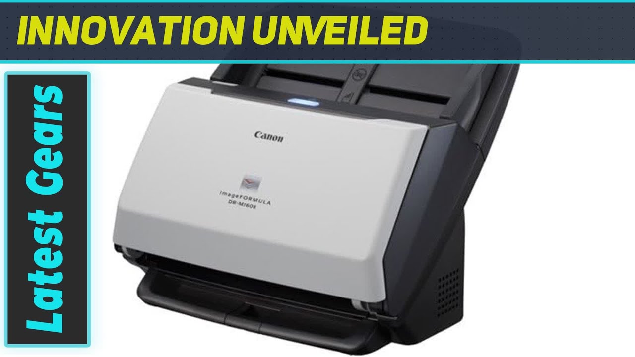 Canon DR-M160II Scanner with Kofax VRS Elite: Best Document Capture ...
