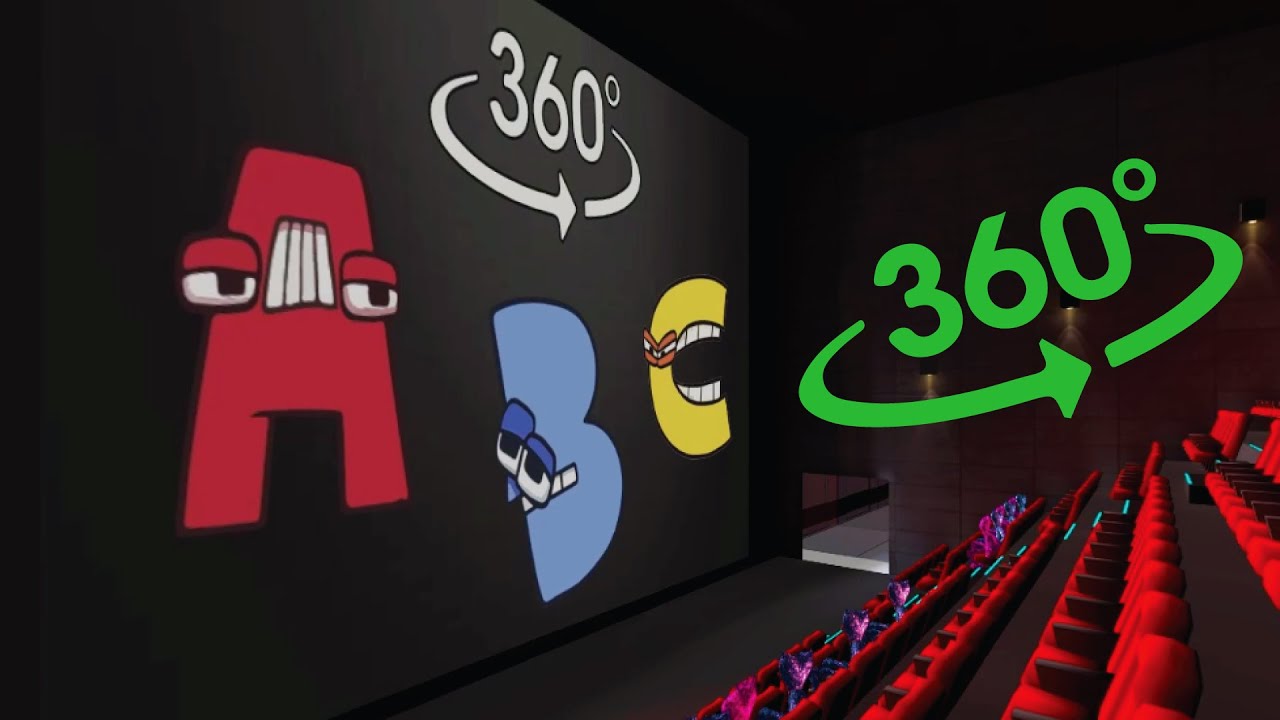 VR 360 Alphabet lore but its Rainbow friends | 360 cinema - YouTube