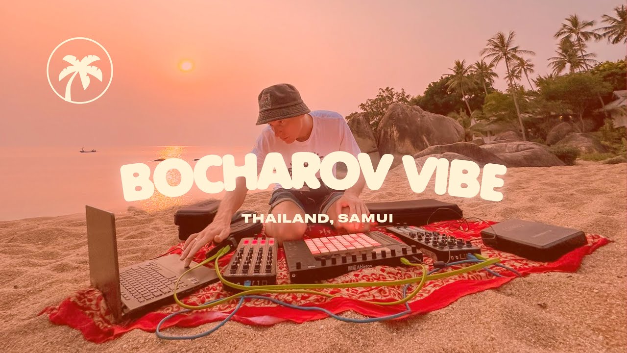 @Bocharov | Afro House | Live dj set at Samui beach at sunrise - YouTube