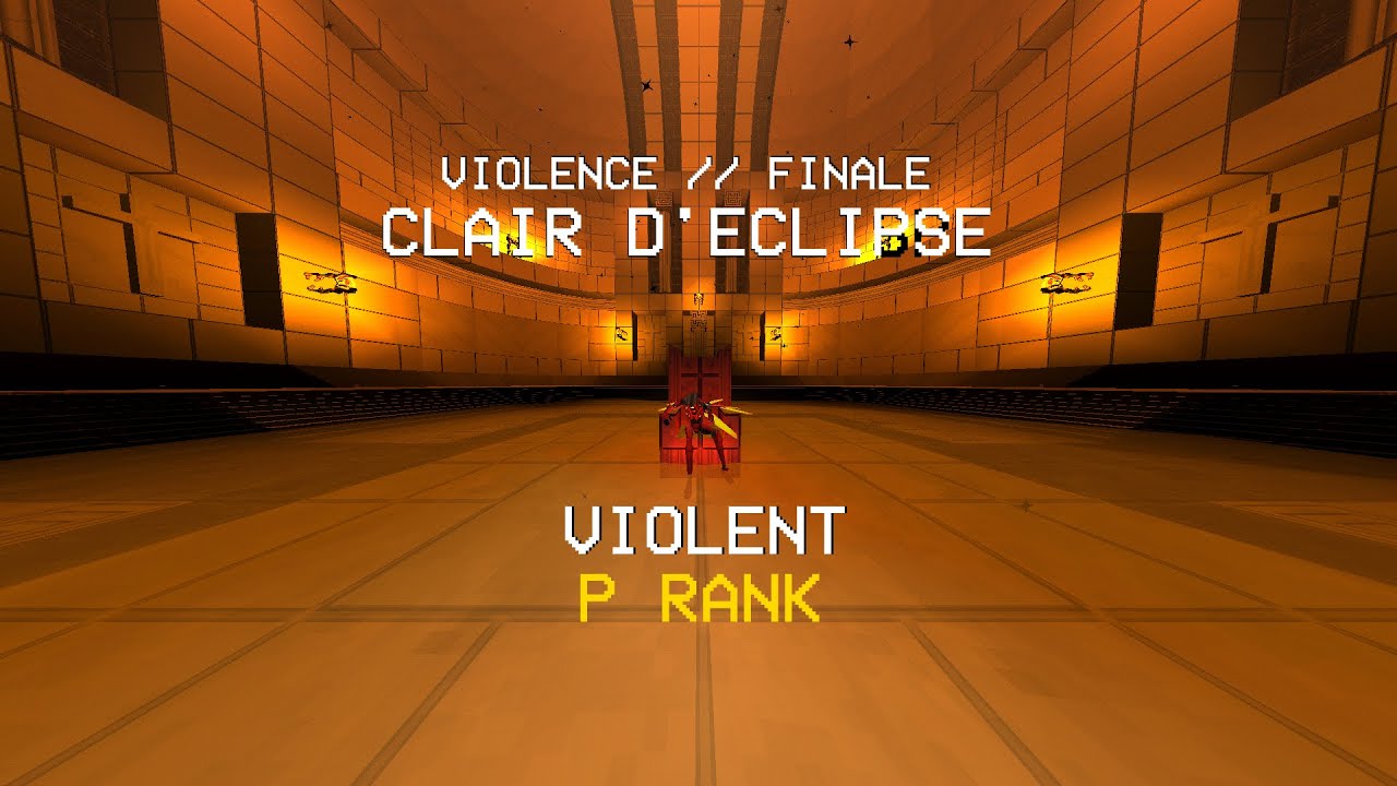 ULTRAKILL CUSTOM LEVEL - CLAIR D'ECLIPSE VIOLENT P RANK - YouTube