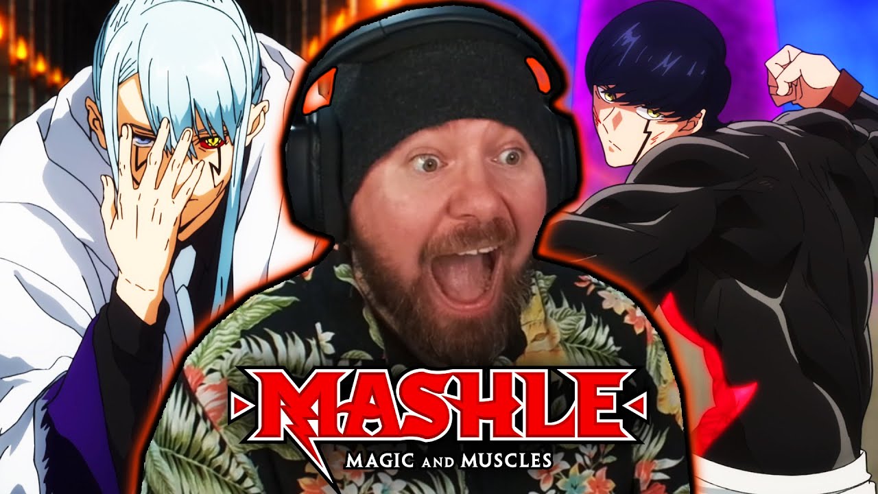 MASH VS ABYSS RAZOR! Mashle Episode 9 REACTION - YouTube