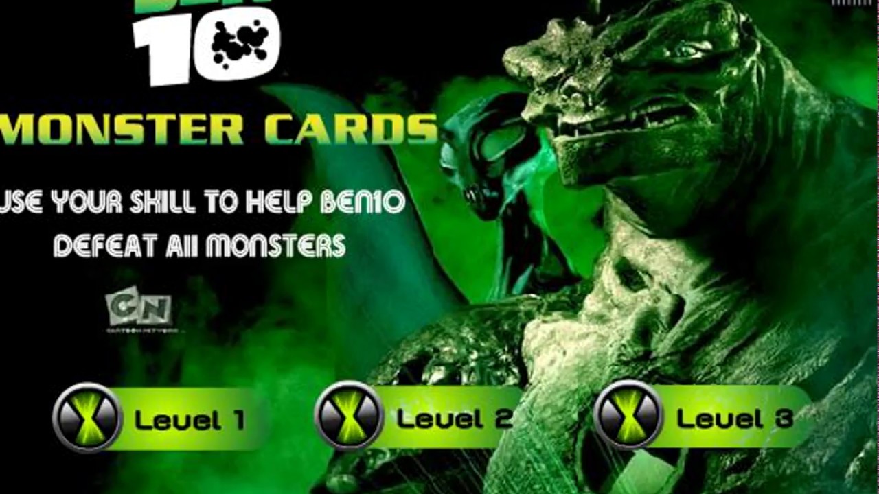 10 MONSTER CARDS GAMES - YouTube