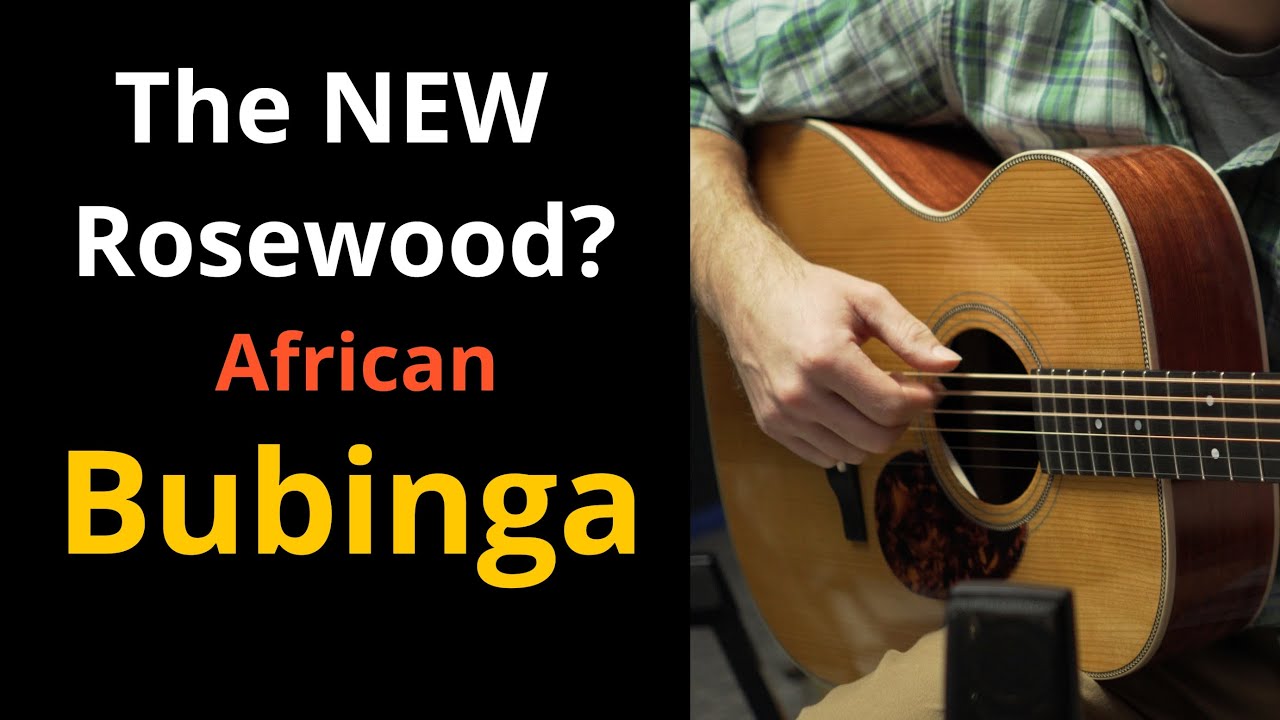 African Bubinga | Boucher SG-21-G Torrefied Adirondack - YouTube