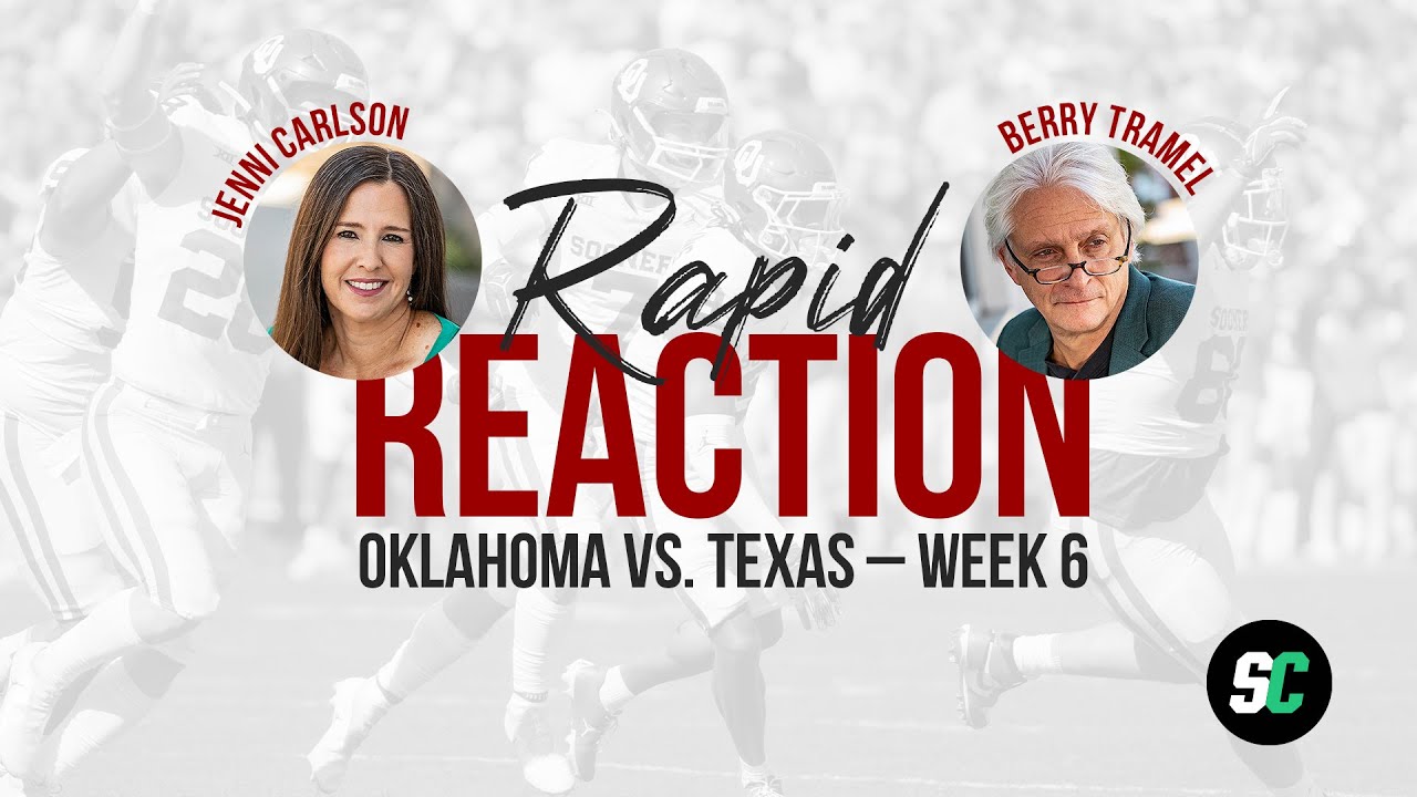 Jenni and Berry react to Oklahoma’s 34-30 win over Texas - YouTube