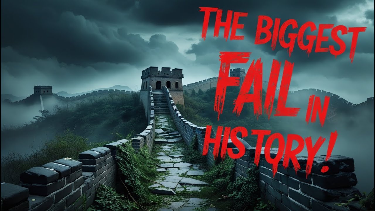 The Great Wall of China The Biggest Fail in History! 😂🏯 - YouTube