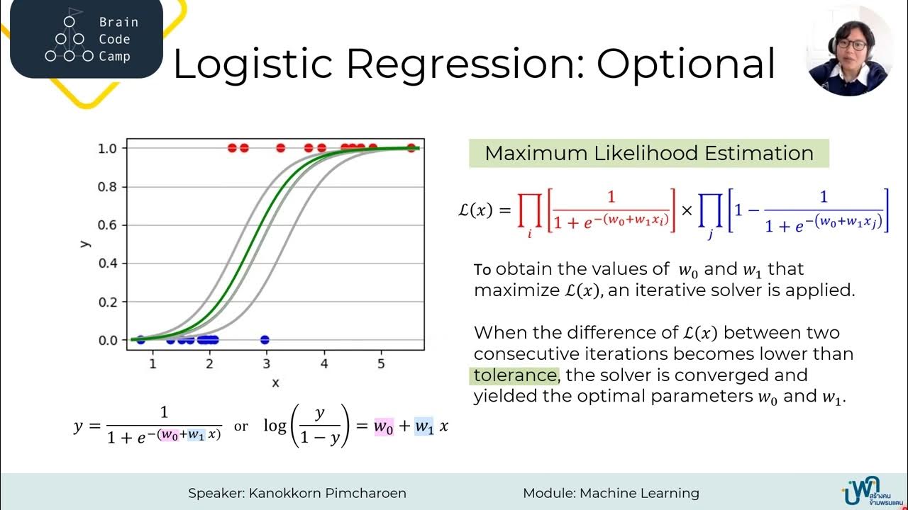 [ภาษาไทย] BCC - Logistic Regression 1 - YouTube