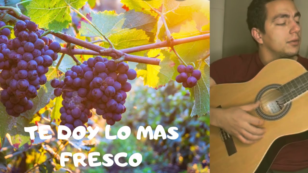 TE DOY LO MAS FRESCO (cover) - YouTube