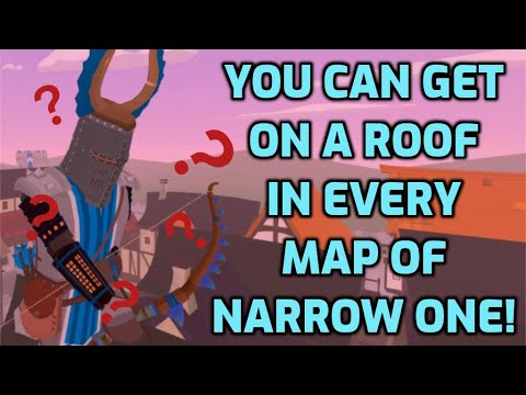 You can literally get on a roof in every map in Narrow One - YouTube