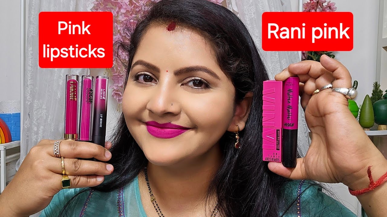 TOP5 Pink lipsticks for festival and wedding | RARA | purple pink ...