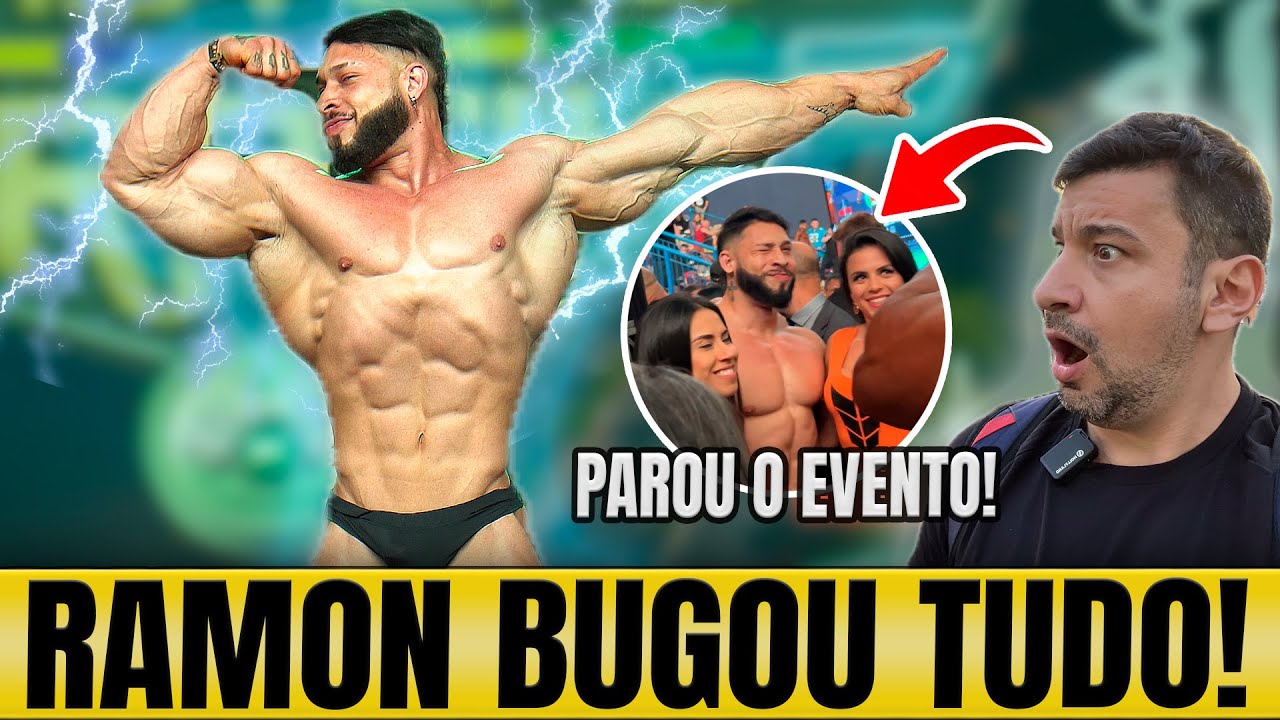 RAMON DINO GIGANTESCO NO GUEST POSING MUSCLE CONTEST MASTERS - IMAGENS ...