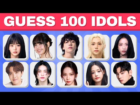 GUESS 100 KPOP IDOLS IN 3 SECONDS 🧑‍🎤 | MOST POPULAR IDOLS | KPOP QUIZ 2024