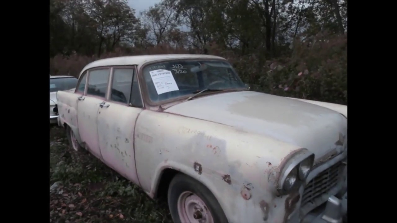 1968 Checker Marathon Junkyard Find - YouTube