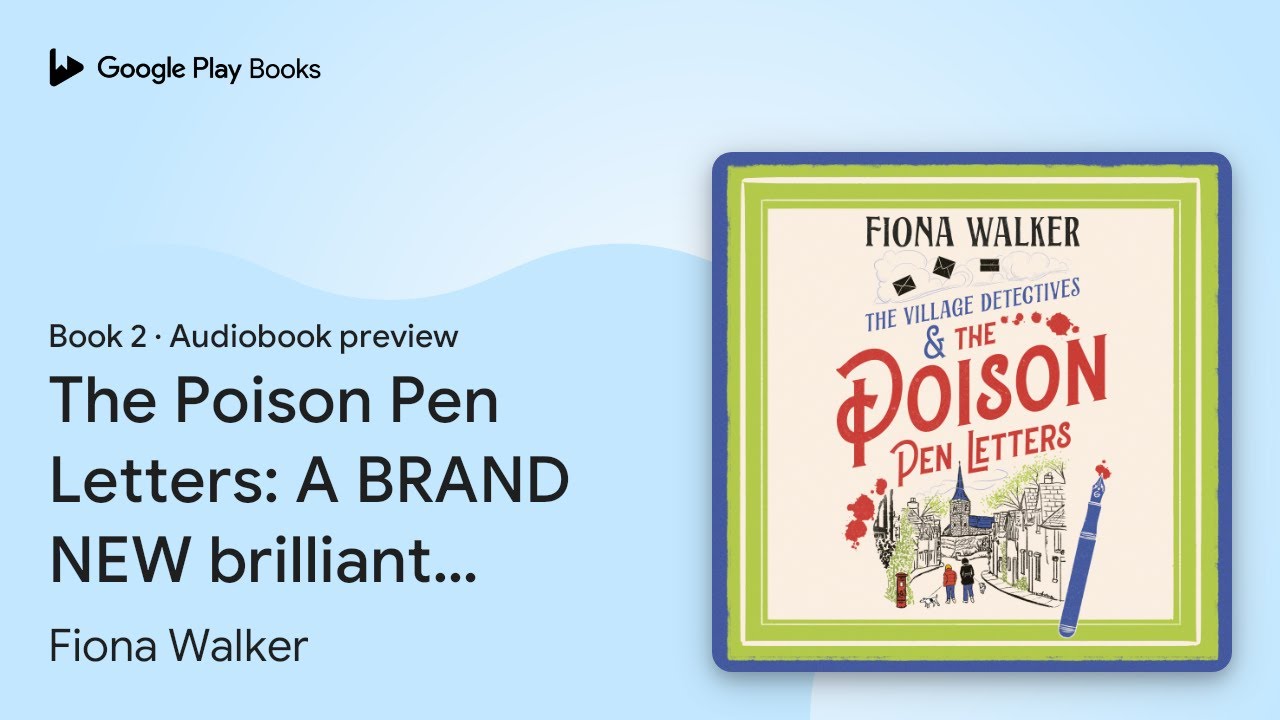 The Poison Pen Letters: A BRAND NEW brilliant… by Fiona Walker ...