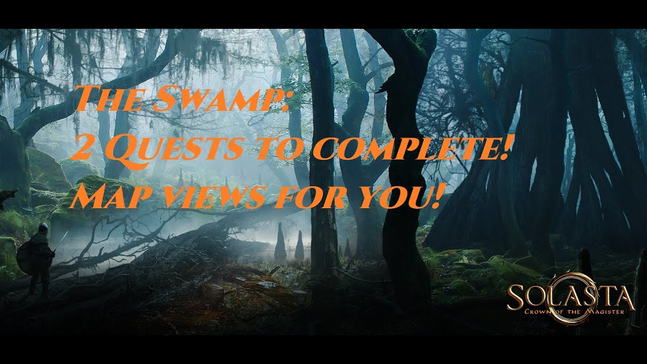 Solasta Lost Valley DLC. 4K.The Swamp PT1. Giants + Telerian Hasdrubal ...