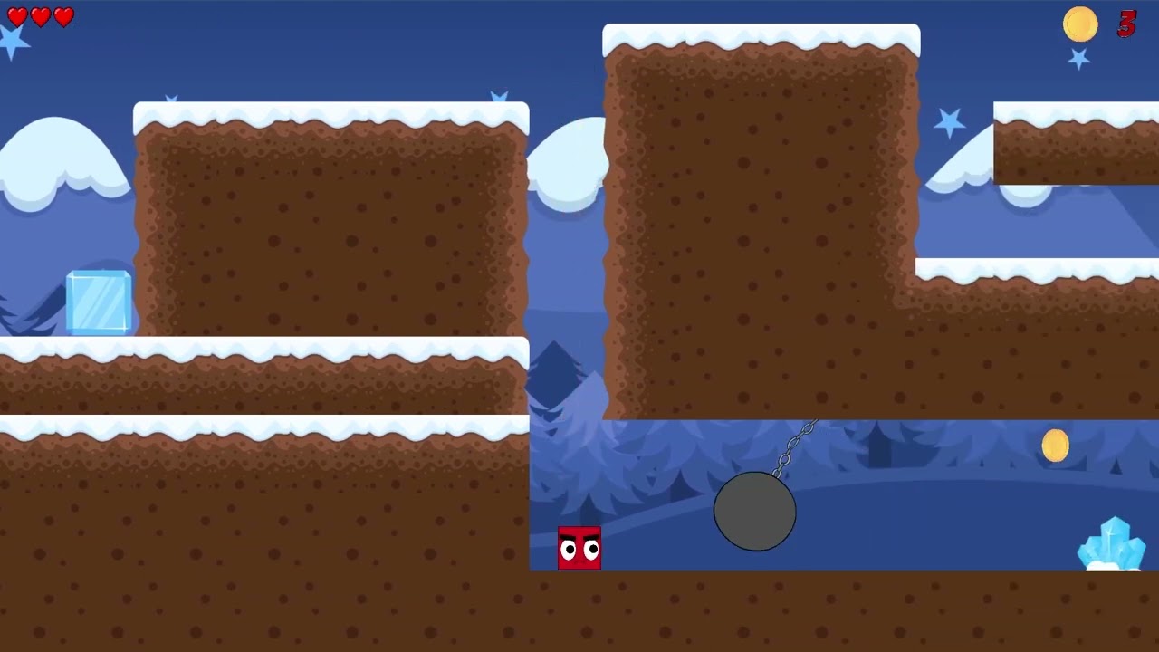 Red Cube | 2D Platformer - YouTube