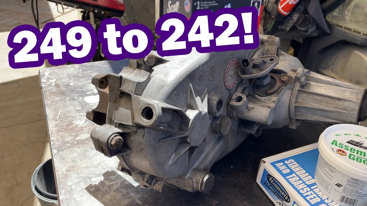 PROJECT CLAIRE | Jeep ZJ Transfer Case Swap! | NP249 to NP242 - YouTube