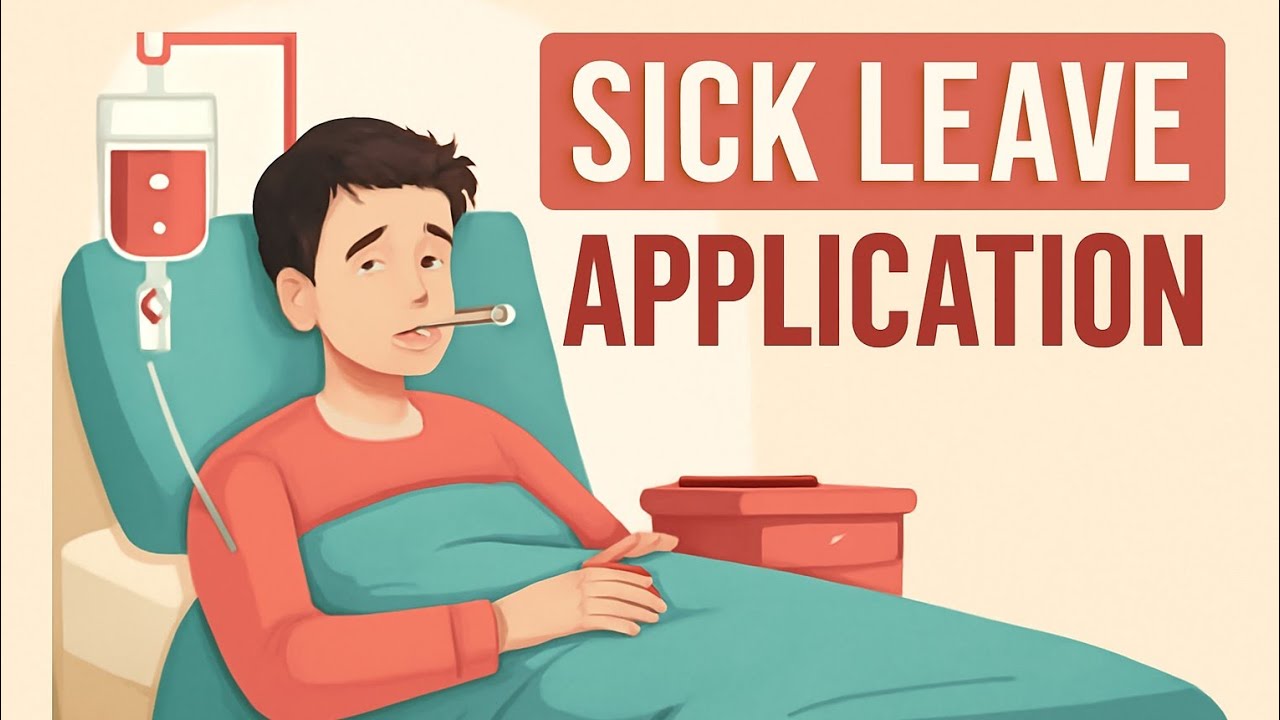 Application for Leave – English Writing Skill for Class 9th to 12th ...