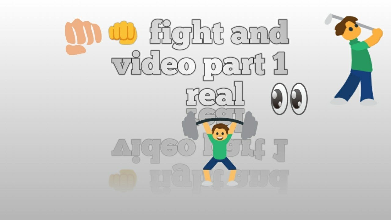 Fist fight and part 1, real - YouTube