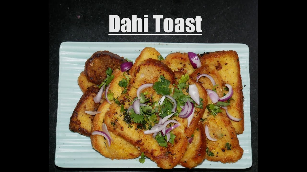 My Most Viral Recipe Dahi Toast - YouTube