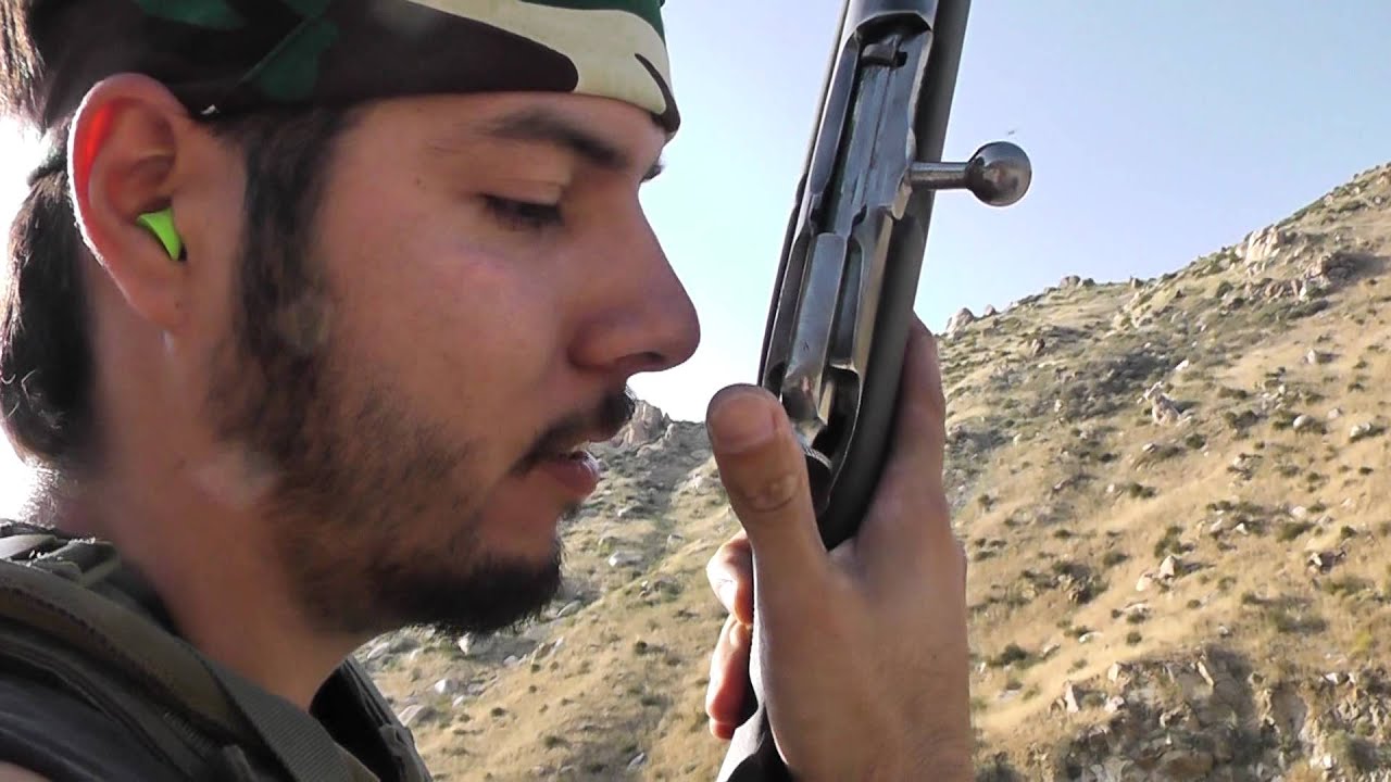 russan guns mosin and ak47- hick cock .45 - YouTube