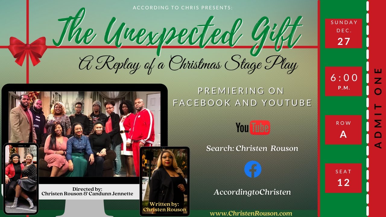 "The Unexpected Gift," A Christmas Stage Play - YouTube
