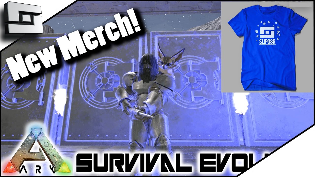 ARK: Survival Evolved - BASE BUILDING AND NEW MERCH! E13 ( Skies Of ...