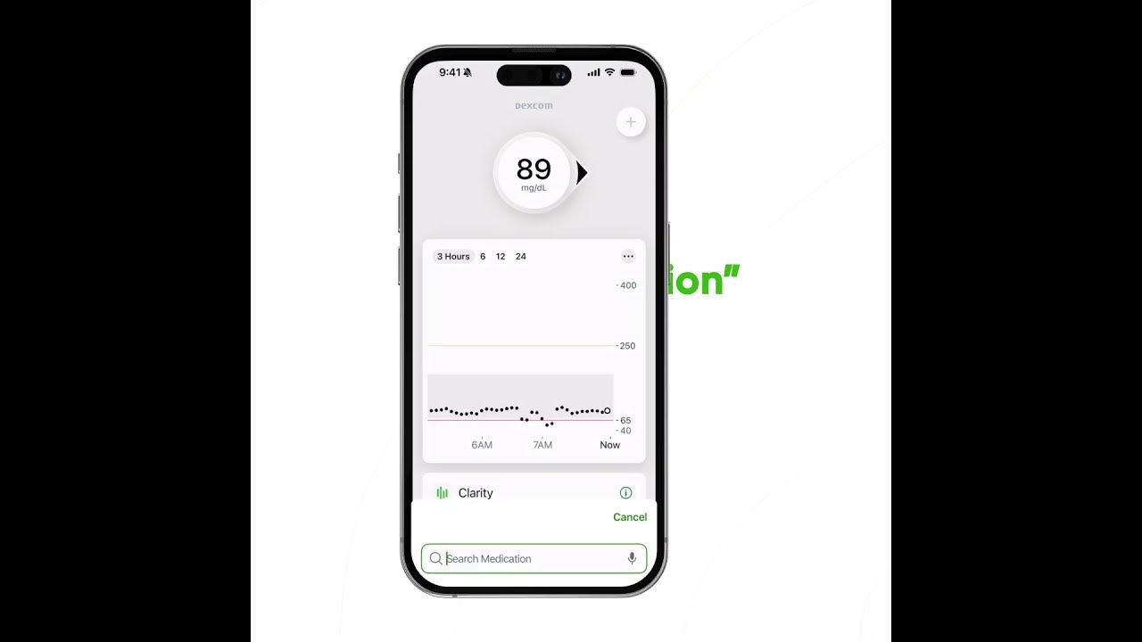 Dexcom G7 - Medication Logging in the G7 App - YouTube