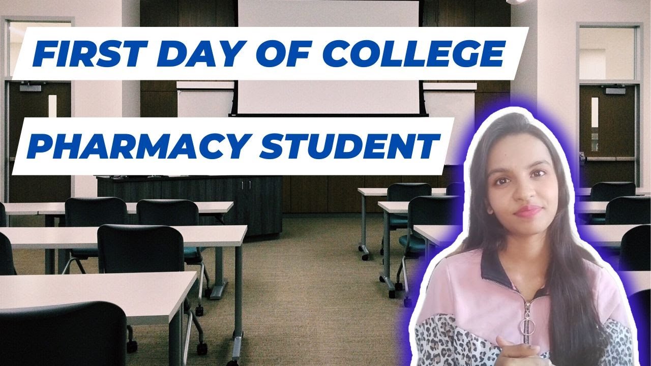 First day at college| Pharmacy Student| Pharmacy Course #bpharma - YouTube