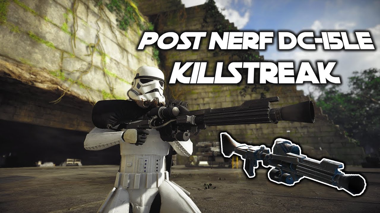 Post Nerf DC-15LE Exploding Shot Is Still Good - Star Wars Battlefront ...