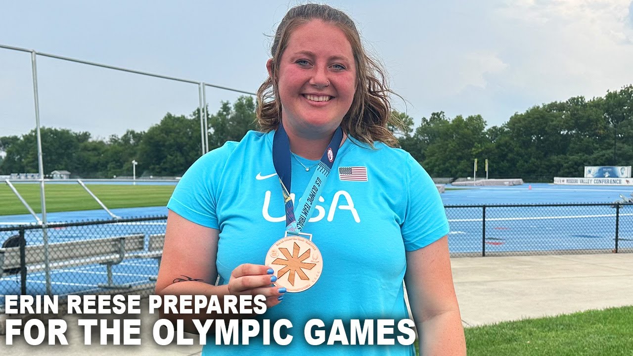 Prospect Alum Erin Reese Launches Her Way To Paris Olympics - YouTube