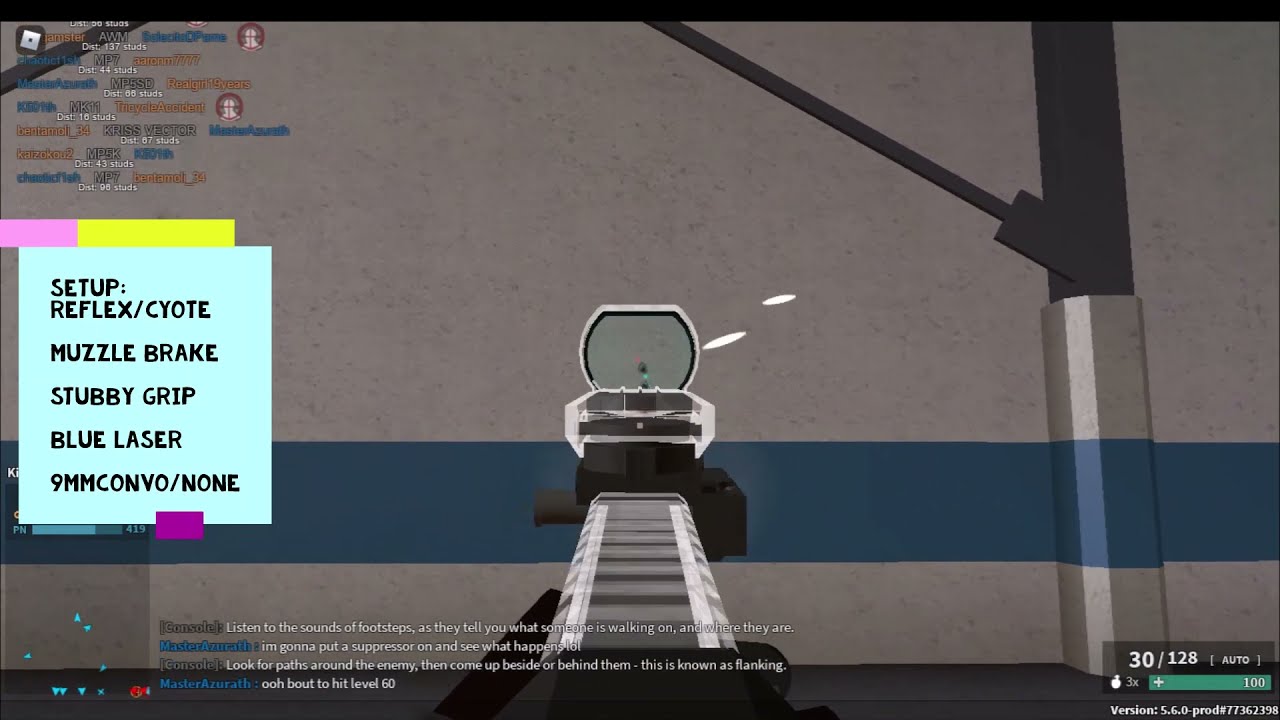 Scar l no recoil setup...phantom forces - YouTube