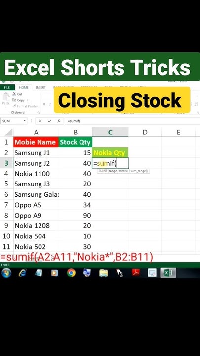 Excel Shorts Video #shorts #short #youtubeshorts #exceltricks #exceltips #excel #excelvideos # ...
